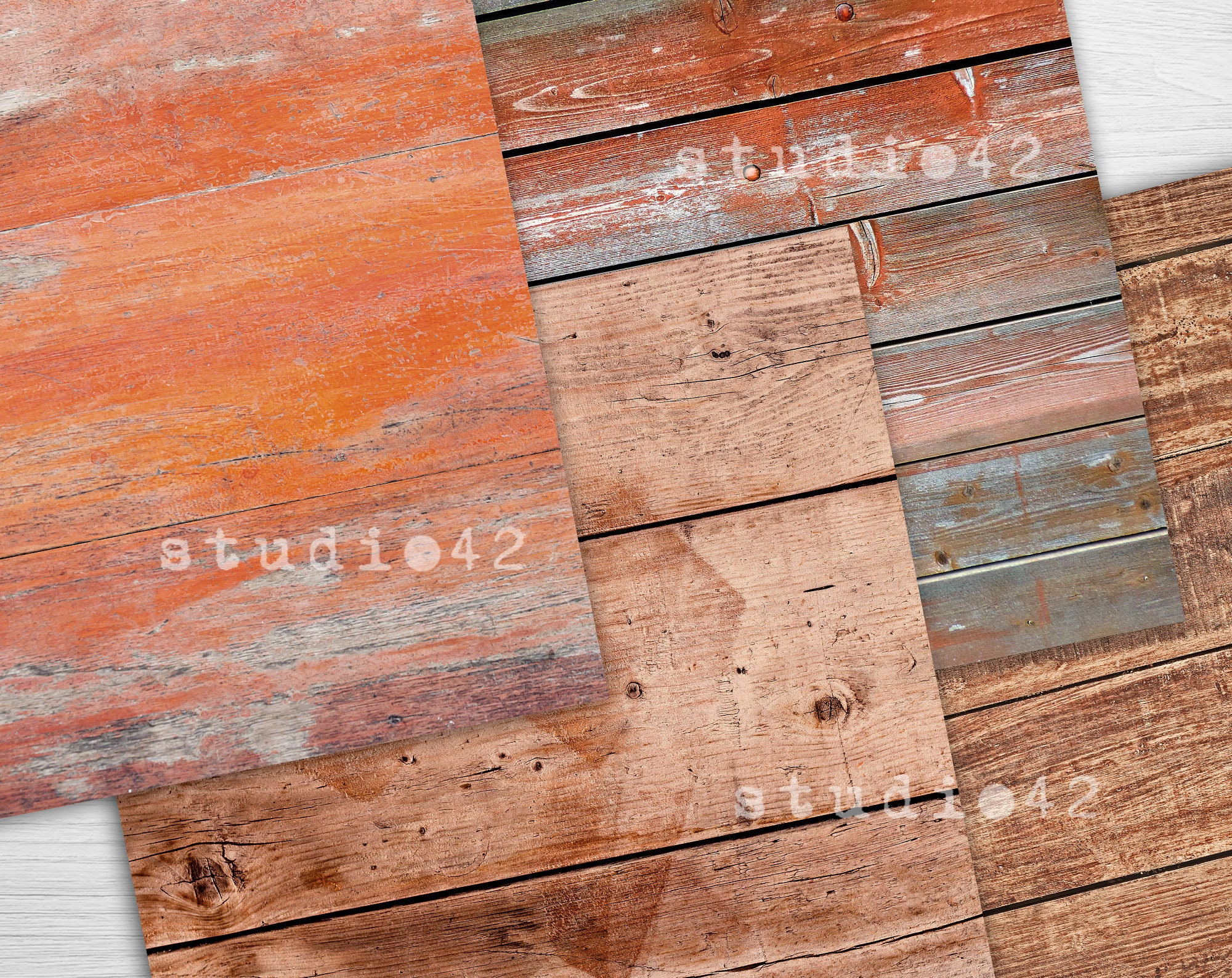 Barn Wood Digital Paper Rustic Barn Wood Print Printable Red - Etsy