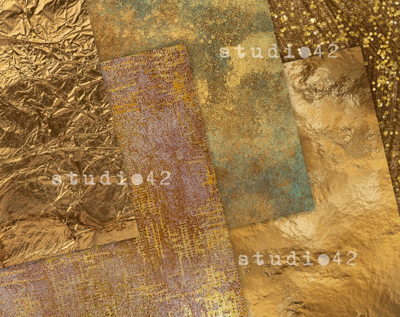 Antique Gold Digital Textures Aged Gold Digital Papers Old - Etsy