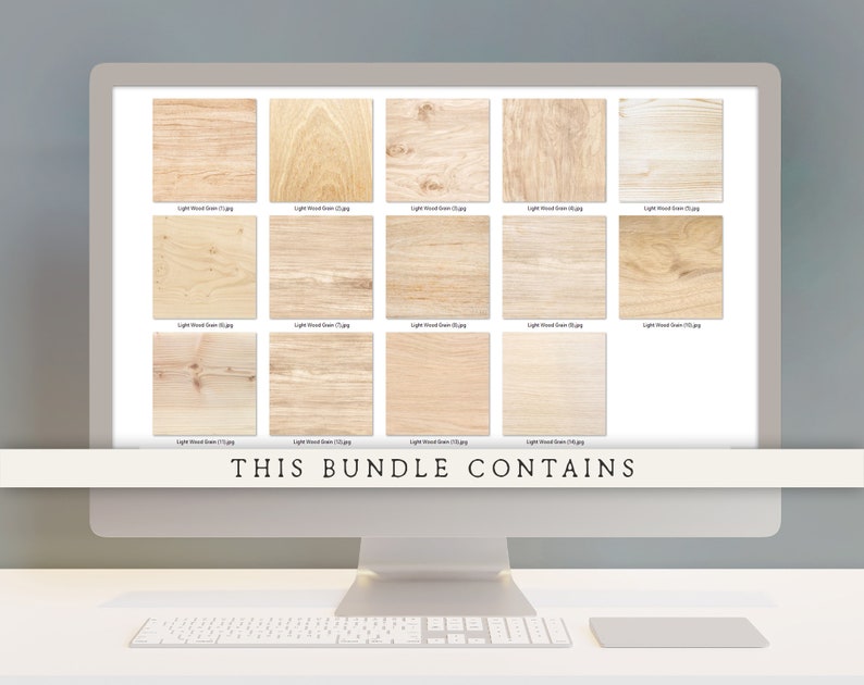Wood Grain Textures Digital Paper, Natural Wood Digital Paper, Wood ...