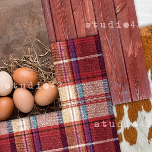 Farmhouse Digital Paper, Farmhouse Textures, Countryside Printables ...