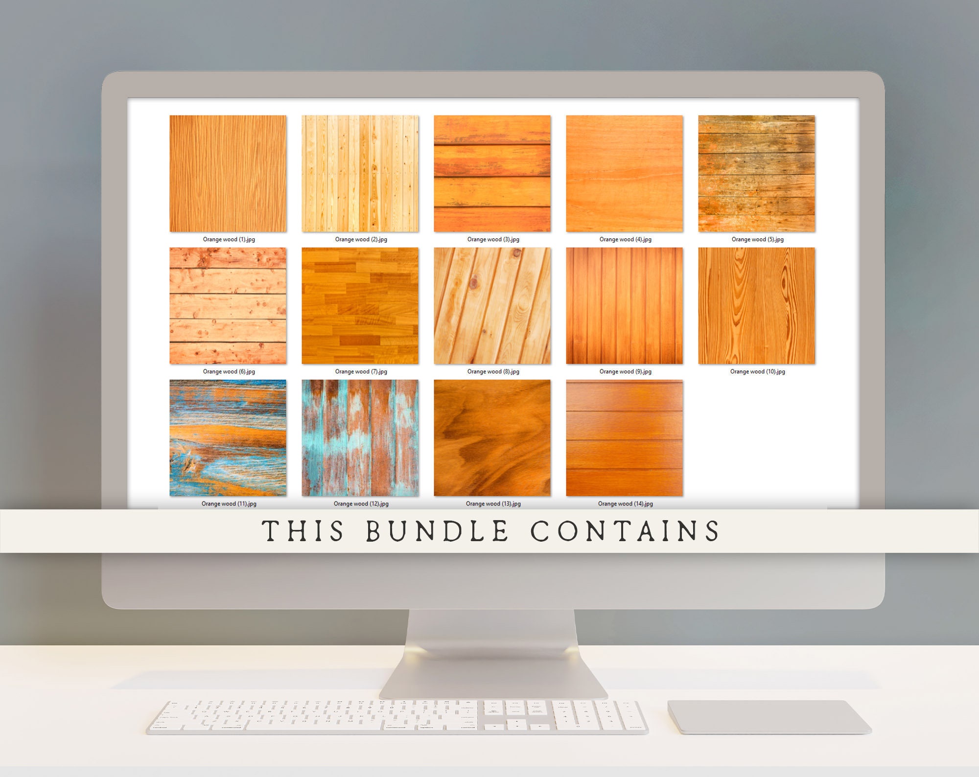 Orange Wood Background Digital Papers, Orange Wooden Backgrounds, Old ...