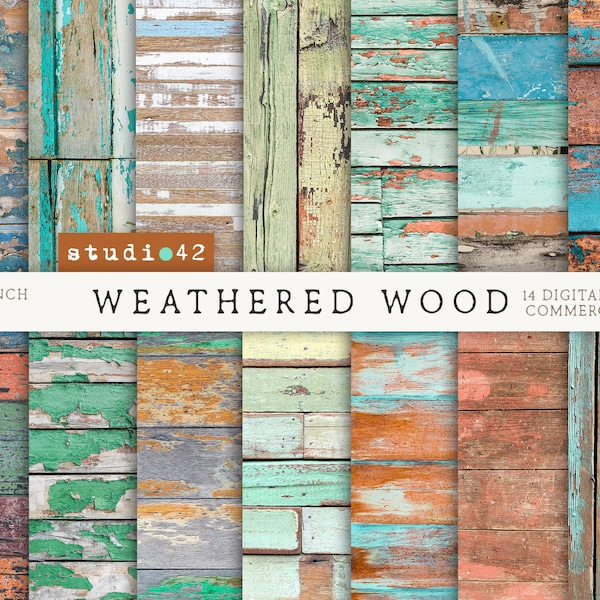 Weathered Wood Sign - Etsy