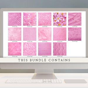 Rose Pink Digital Papers, Pastel Pink Textures, Soft Pink Backdrop ...