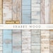 Shabby Wood Background Digital Papers, White Wooden Backgrounds, Rustic ...