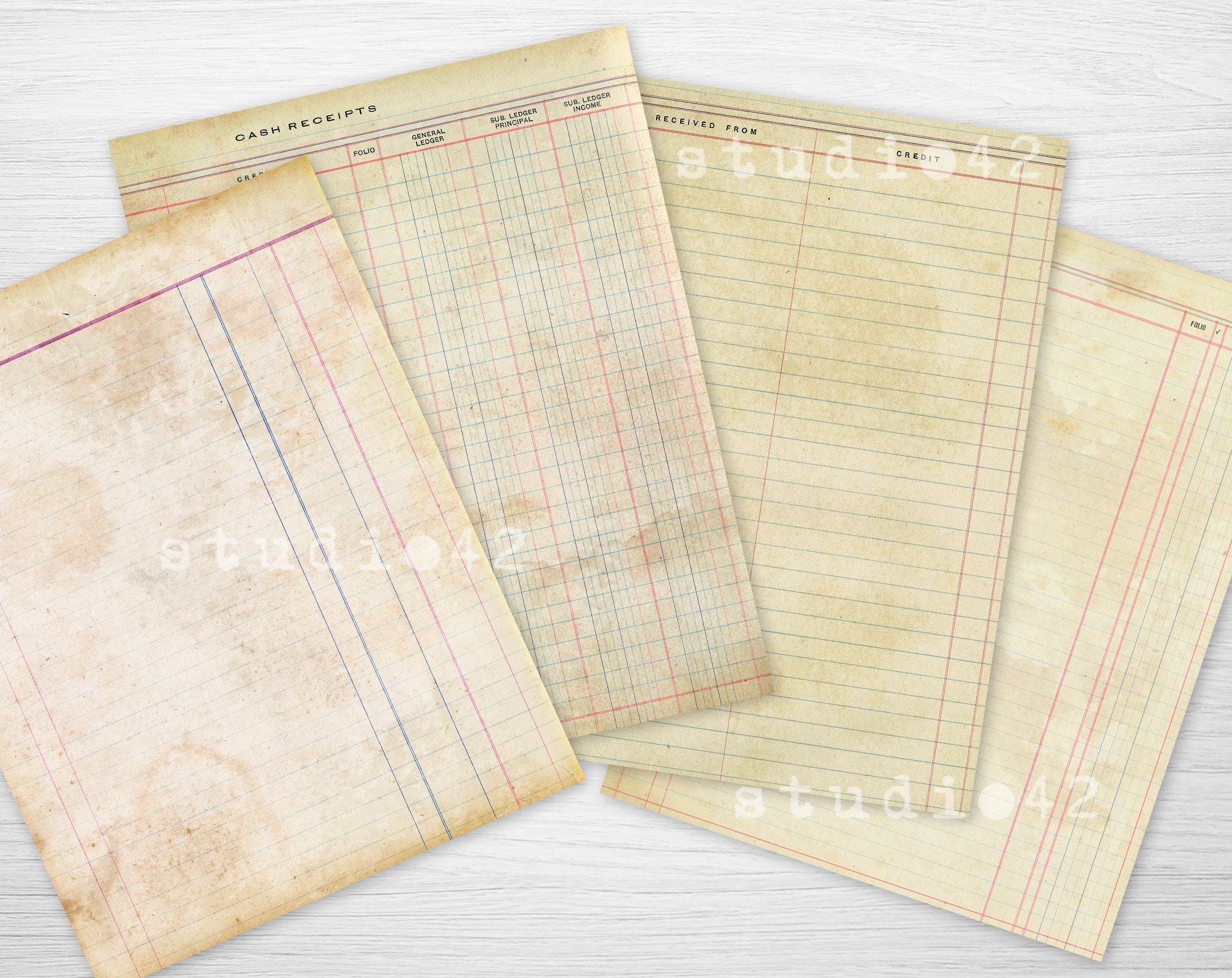 Printable Ledger Paper Ledger Book Digital Ledger Paper - Etsy UK