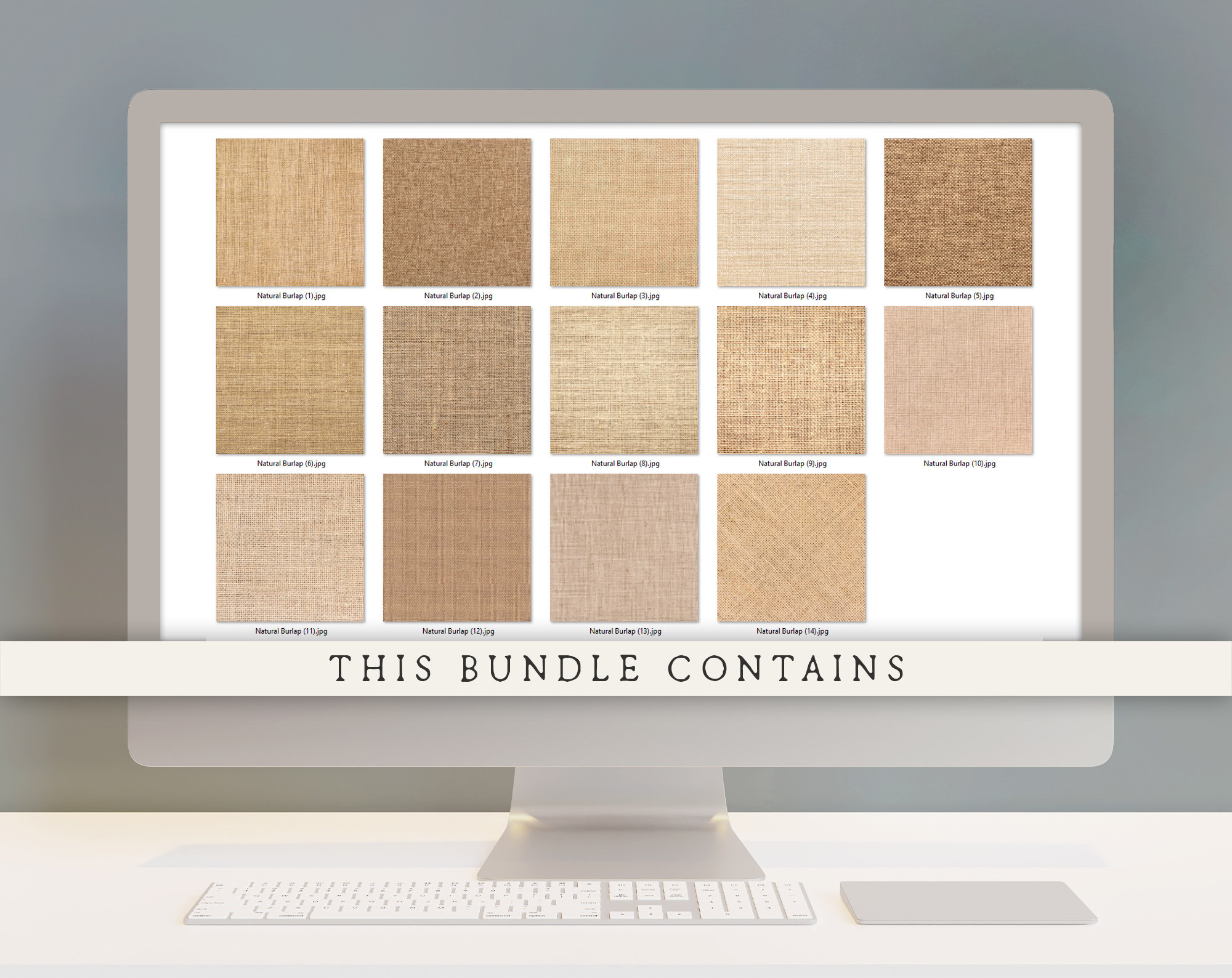 Burlap Background Digital Papers Linen Texture Paper Jute - Etsy