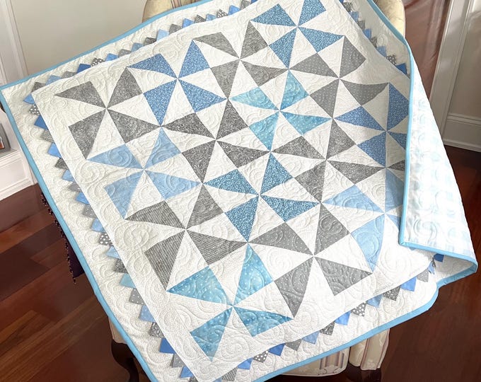 Amish Star Baby Quilt - Etsy