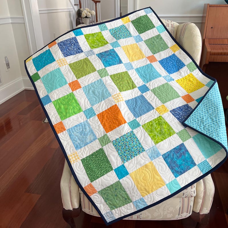 Modern Boy Quilt - Etsy