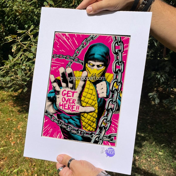 Mortal Kombat Scorpion Coin - Etsy