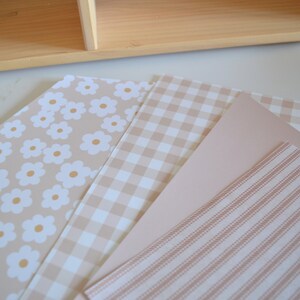 Wallpaper for IKEA FLISAT Dolls House Stickers Boho Daisies Neutral ...