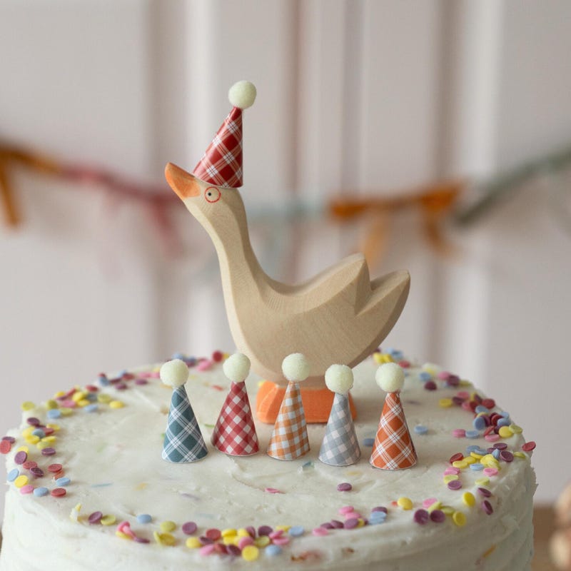 Goose Party Cake Topper - Etsy UK