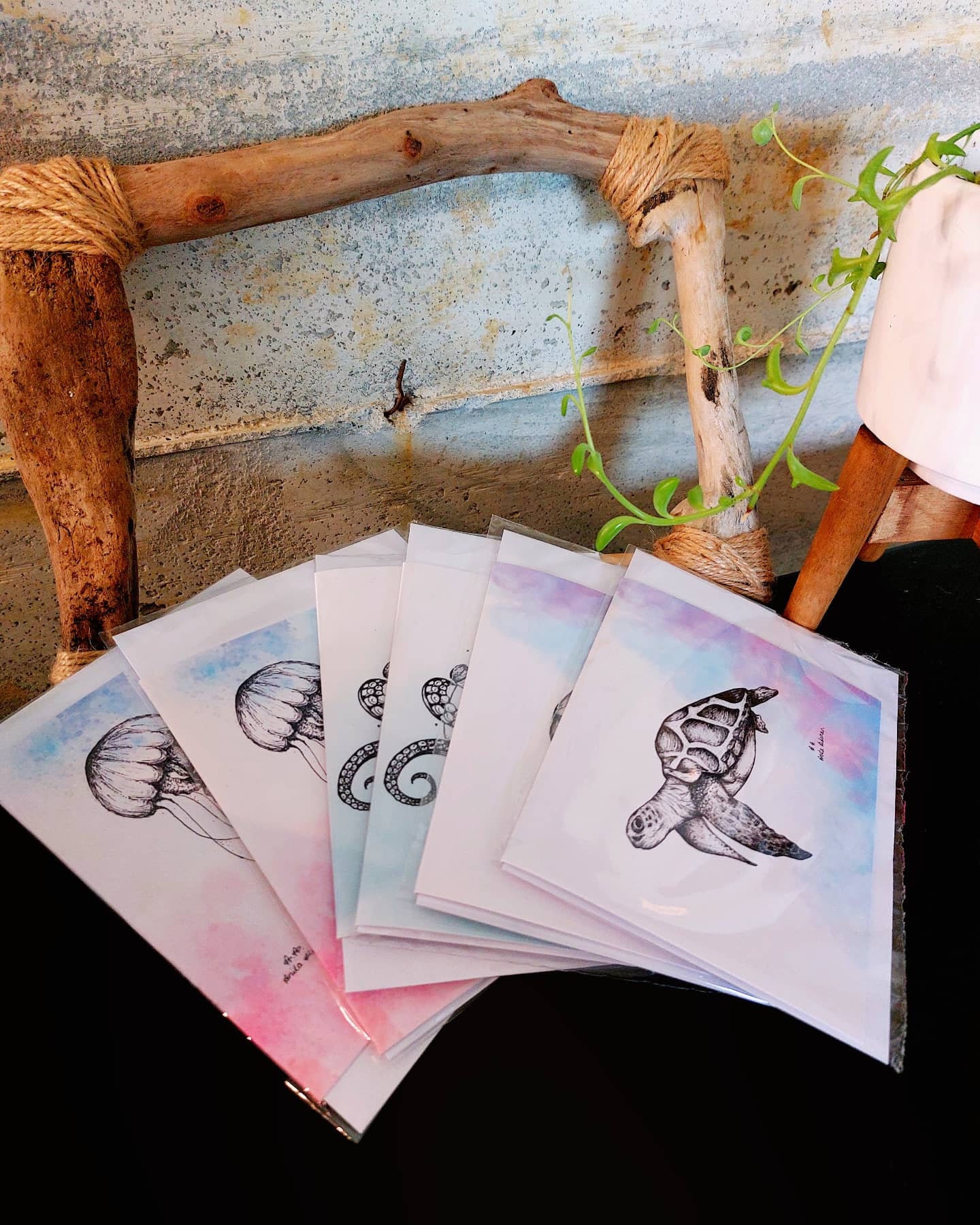 Sea Creature Cards | Birthday Card | Card for Him | Card for Her ...