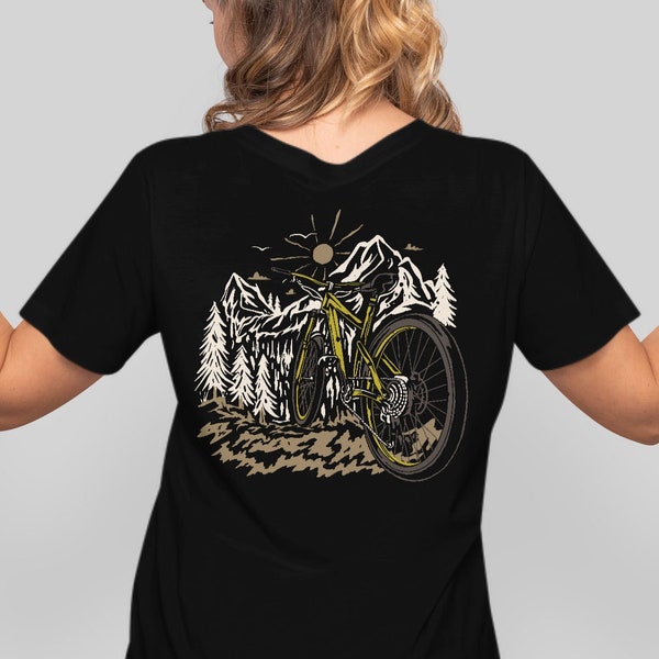 Mountain Bike Tshirt - Etsy
