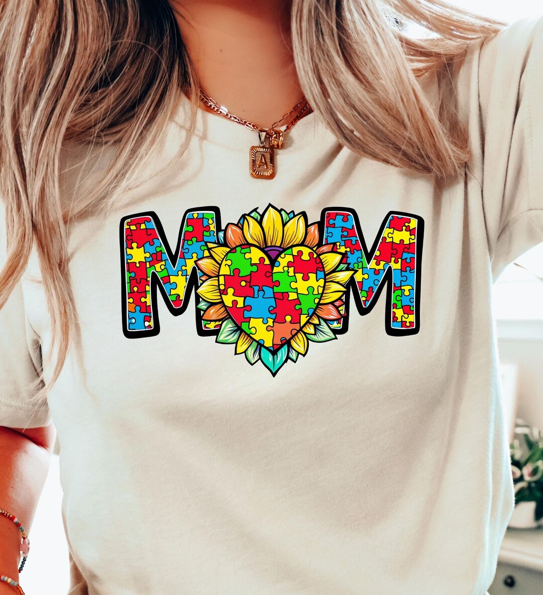 Sunflower Autism Mom Shirt, Autism Acceptance T-shirt,autism Awareness ...