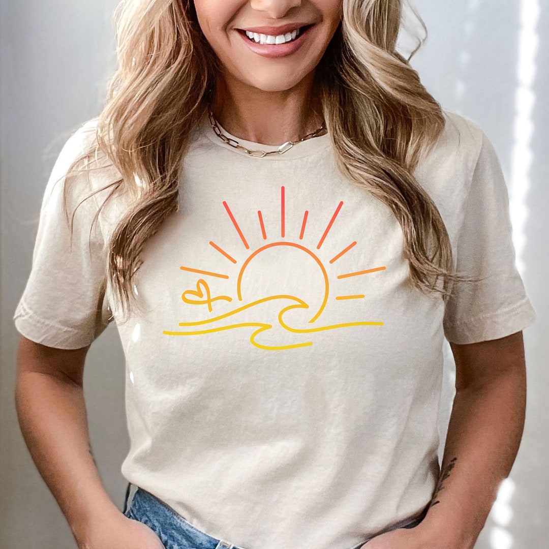 Summer Beach Shirts, Sunset T-shirts, Beach Vaction Shirts, Girls Trip ...