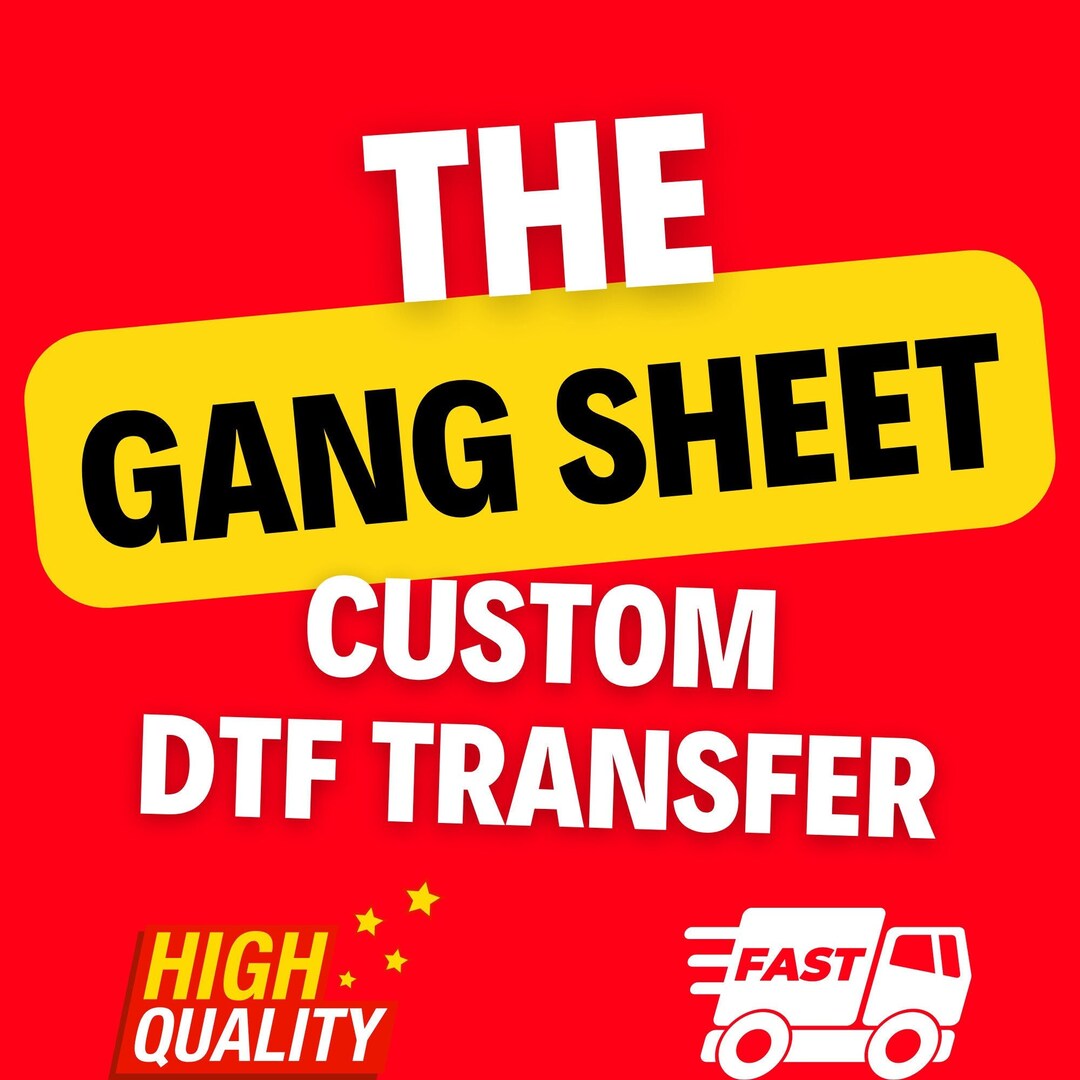 High Quality Dtf Gang Sheet, Gang Sheet Custom Dtf Transfers, Custom ...