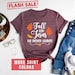 Fall for Jesus He Never Leaves Autumn Vibes T-shirt, Christian Fall T ...