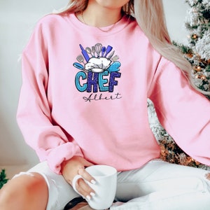 Chef Sweatshirt, Custom Chef Name Sweater, Yes Chef Shirts, Cooking ...