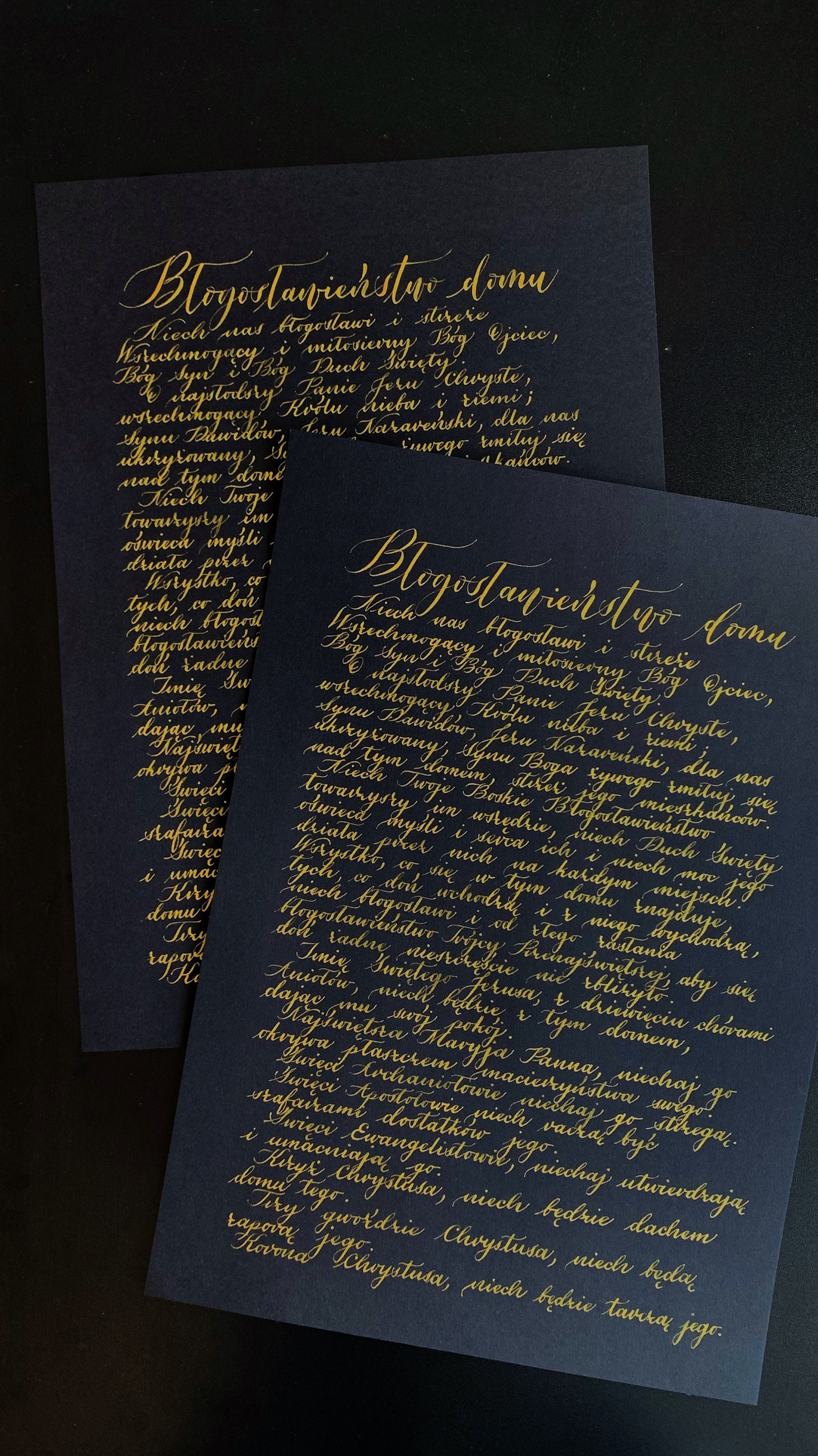 Custom Calligraphy, Handwritten Letter, Poem, Vow, Bespoke Lettering ...