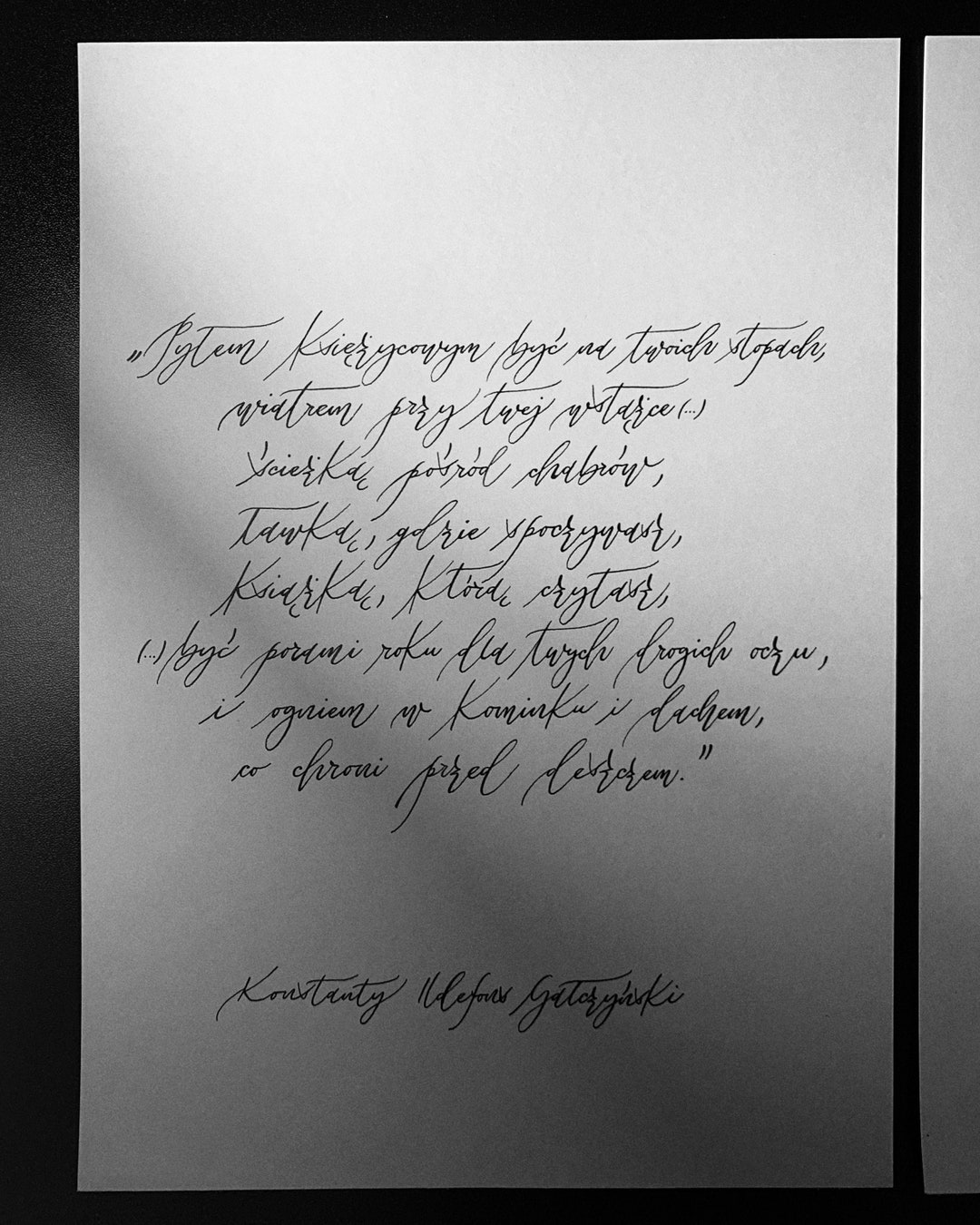 Custom Calligraphy, Handwritten Letter, Poem, Vow, Bespoke Lettering ...