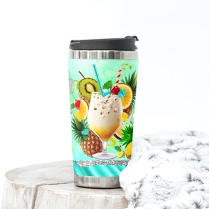 Cocktail Tumbler PNG, Summer Tumbler Wrap, Ice Drink Tumbler Wrap ...