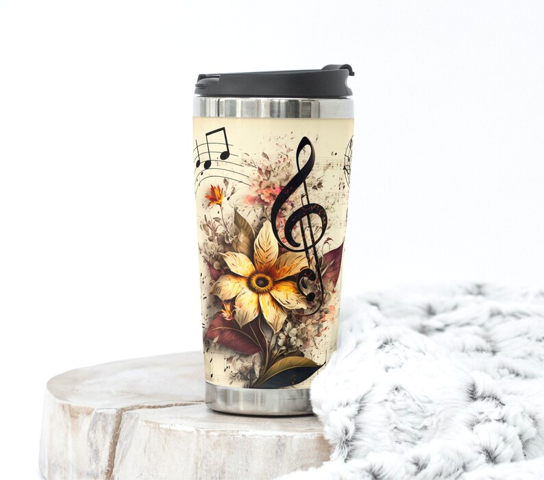 Music Note Tumbler Wrap Music Wrap for Tumbler Vintage - Etsy