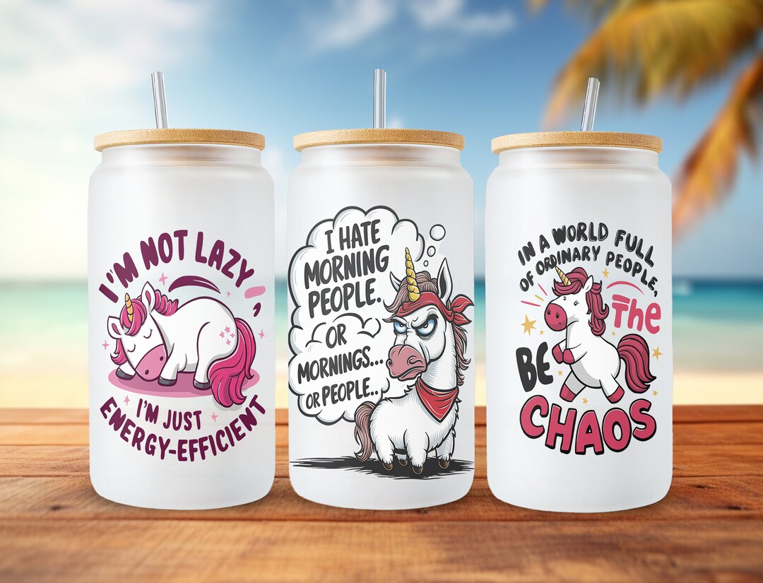 Sarcastic Libbey PNG, Fun Libbey PNG, 16oz Libbey Glass Can Design, Fun ...