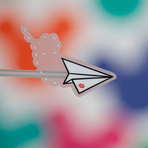 Disney Paperman Paper Airplane Laptop Sticker Disney Paper - Etsy