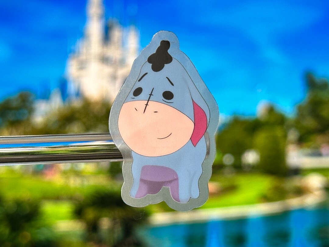 Cute and Small Eeyore Laptop Sticker | Winnie the Pooh Eeyore Planner ...