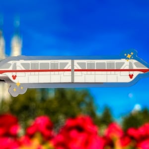 Disney Monorail Laptop Stickers | Disney Monorail Planner Sticker ...