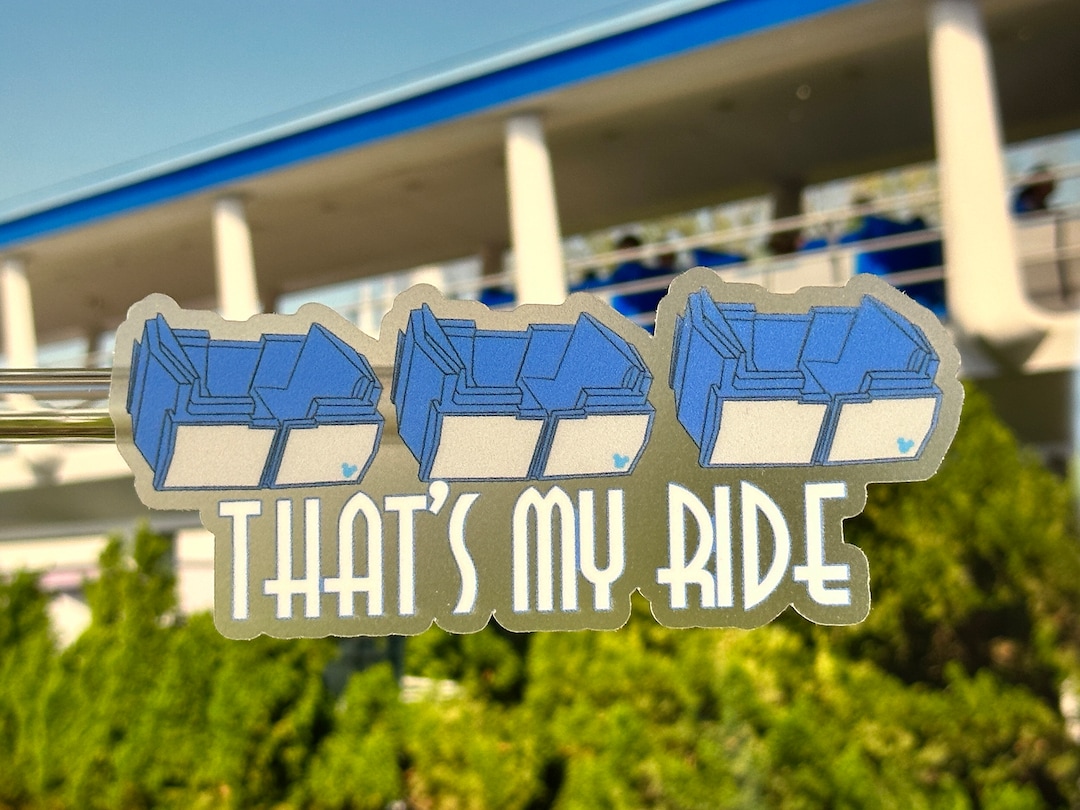 That's My Ride People Mover Laptop Sticker | People Mover Planner ...