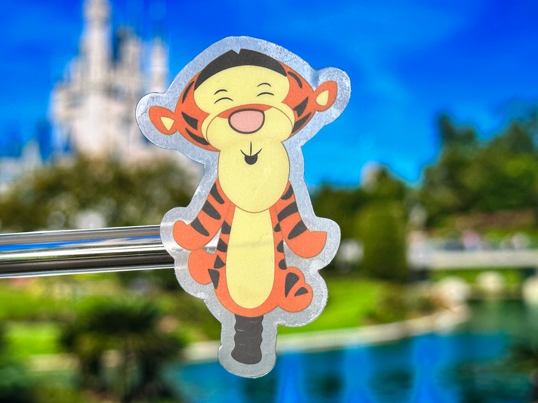 Cute and Small Tigger Laptop Sticker | Winnie the Pooh Tigger Planner ...