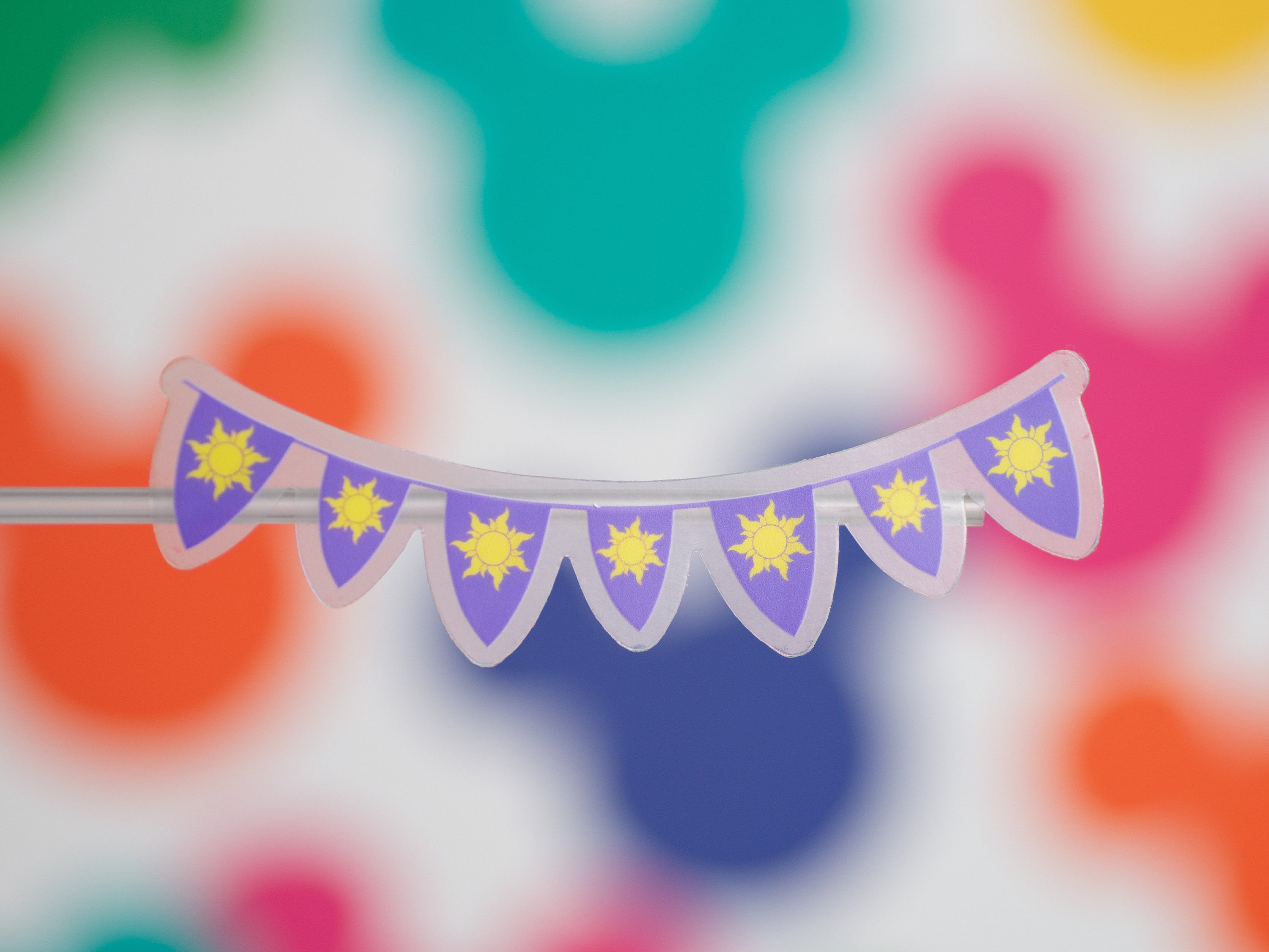 Rapunzel Sun Flag Laptop Sticker Disney Tangled Planner - Etsy