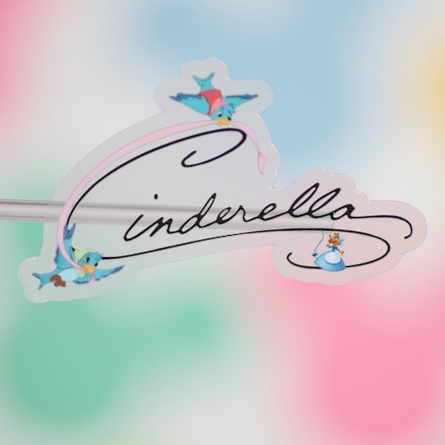 Cinderella Sticker - Etsy