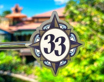 Disneyland CLUB 33 Vinyl Decal, Vinyl Sticker - Etsy