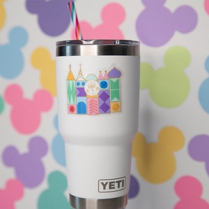 Small World Wall Laptop Sticker | It's a Small World Planner Sticker ...