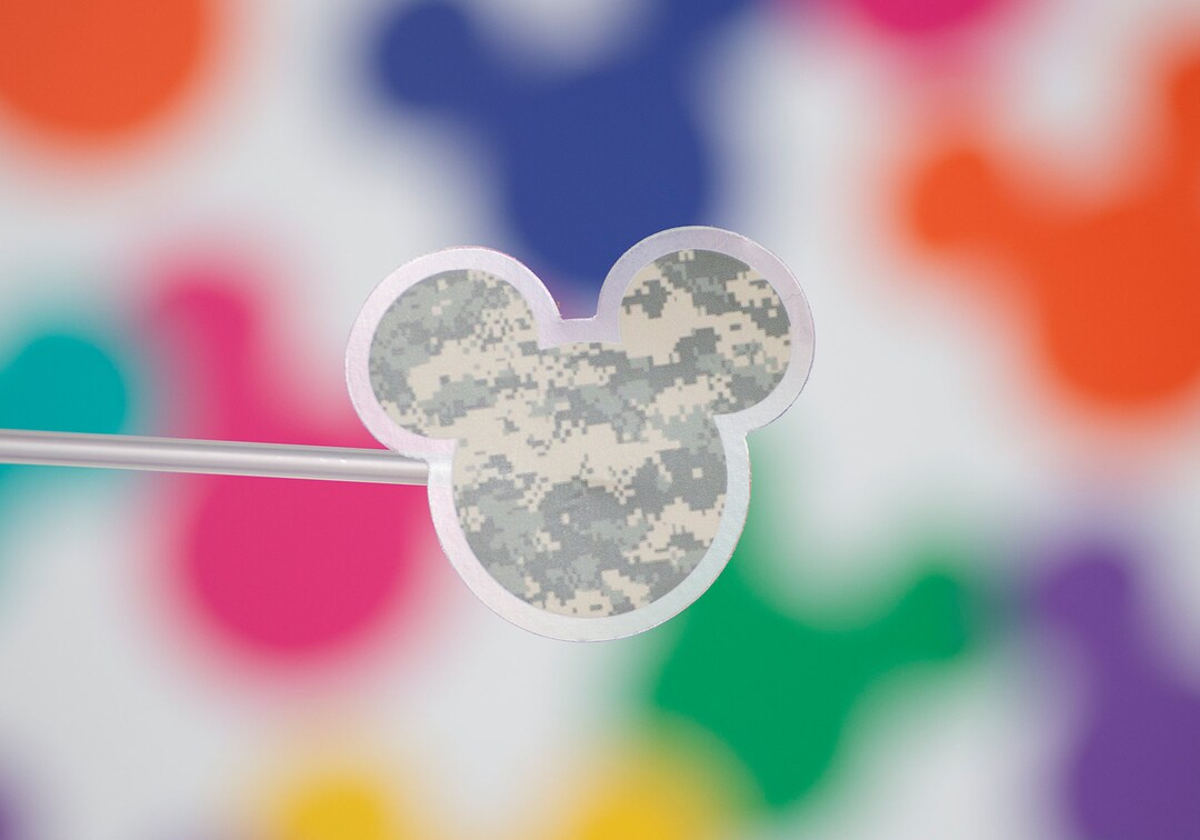 Mickey Mouse Digi Camo Laptop Sticker Disney Military - Etsy