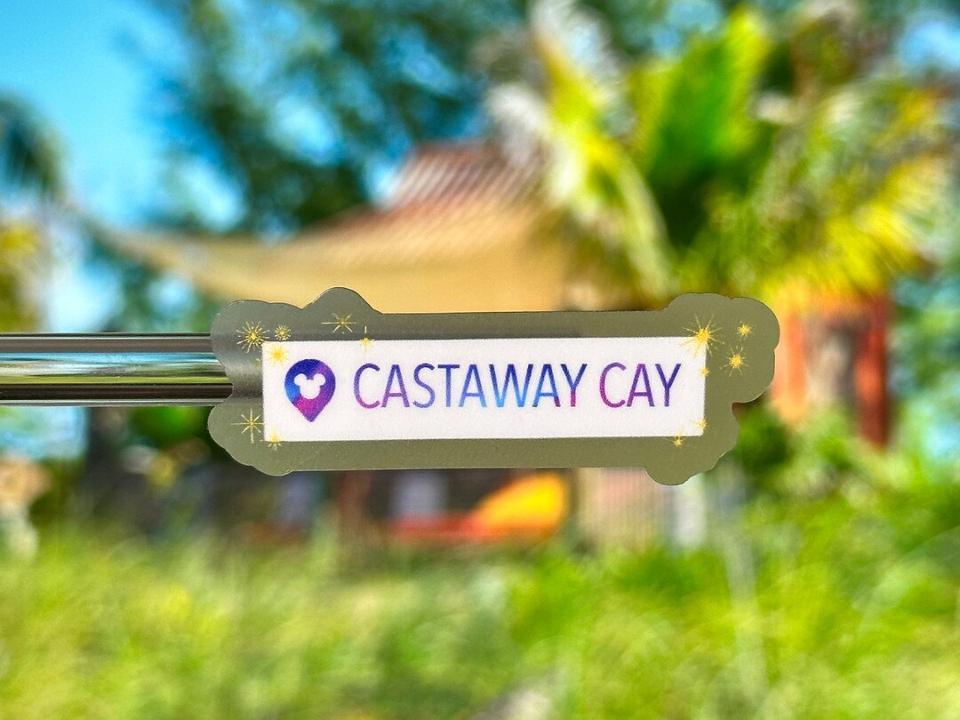 Castaway Cay GPS Location Tag Sticker | Castaway Cay Drop Pin Planner ...
