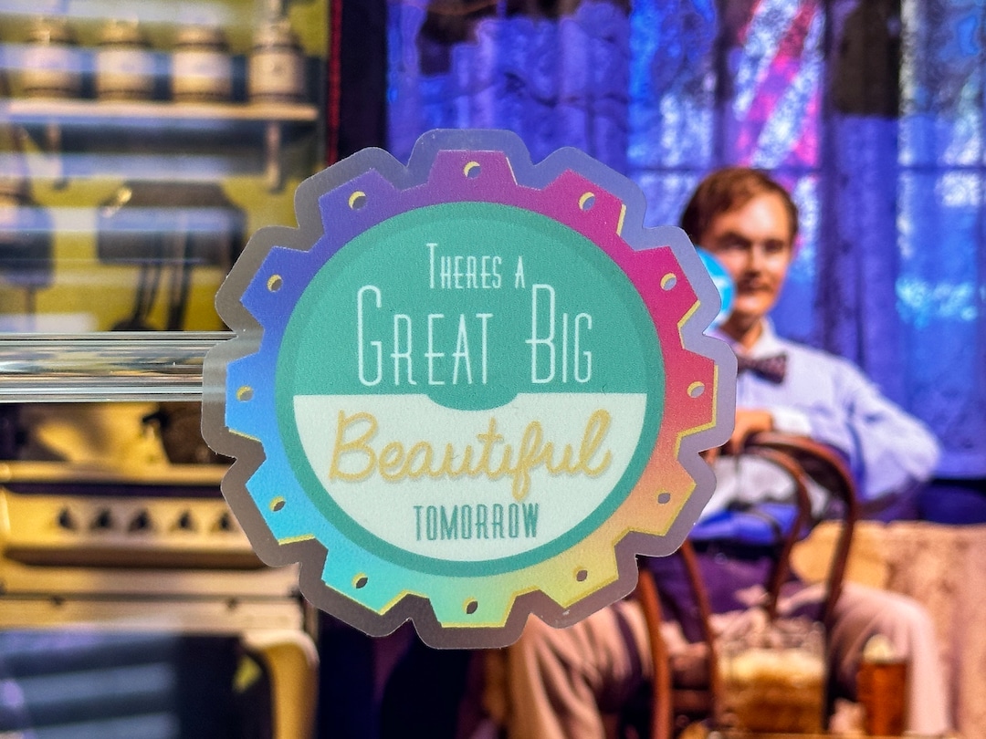 Carousel of Progress Laptop Sticker | Great Big Beautiful Tomorrow ...
