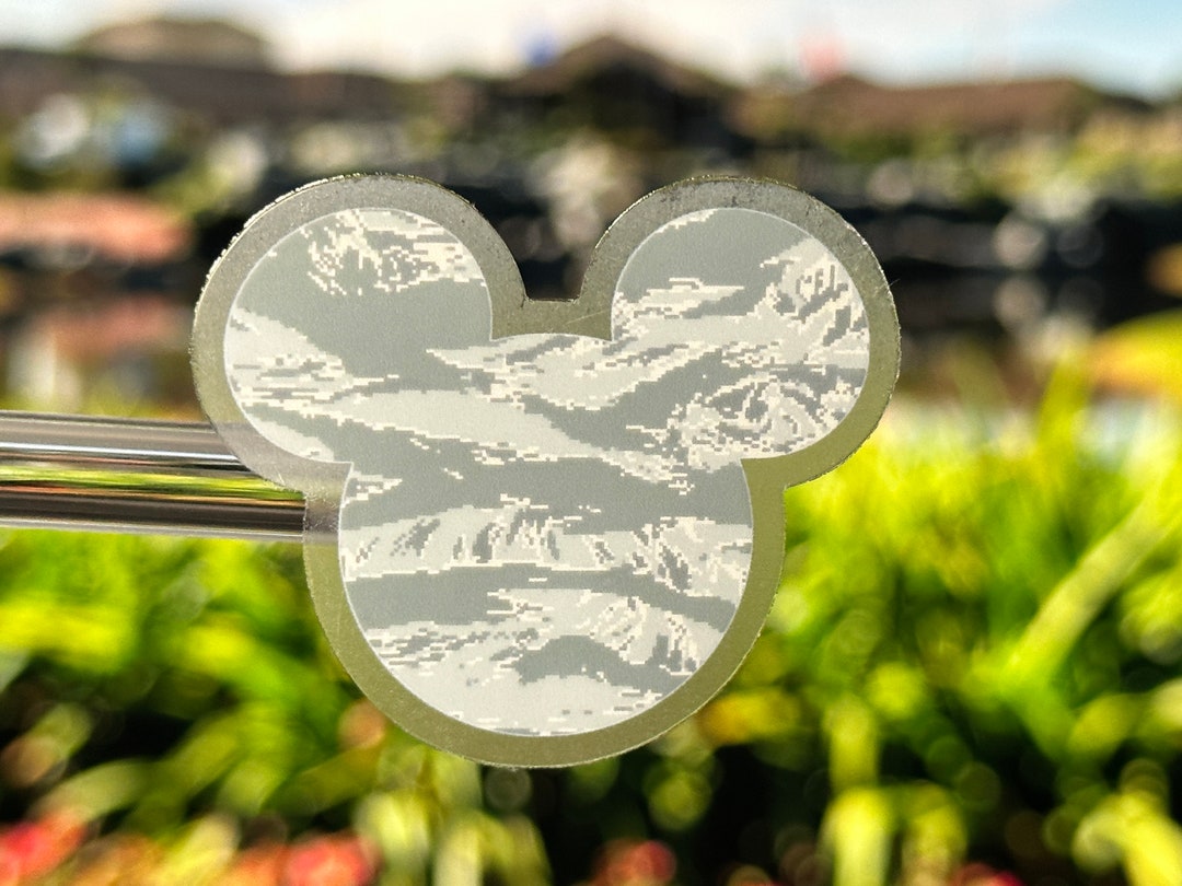 Mickey Mouse Digi Camo Laptop Sticker | Disney Military Planner Sticker ...