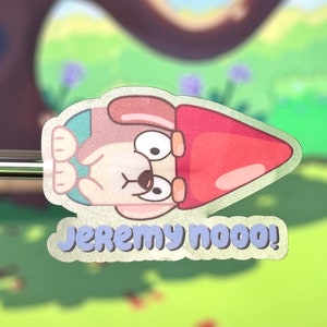 Blue Heeler Gnomes Laptop Stickers Backpackers Planner Sticker ...