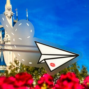Disney Paperman Paper Airplane Laptop Sticker | Disney Paper Man ...