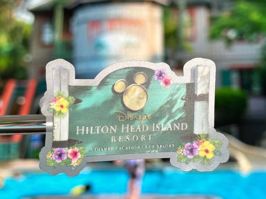 Hilton Head DVC Laptop Sticker Disney Vacation Club HHI Planner Sticker ...
