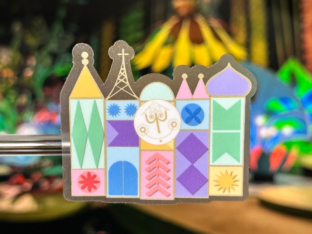 Small World Wall Laptop Sticker | It's a Small World Planner Sticker ...