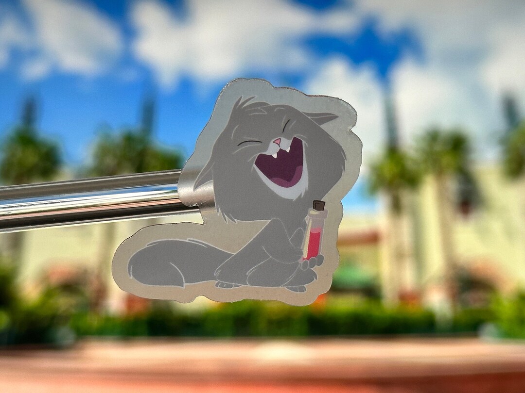 Yzma Kitty Laptop Sticker Emperor's New Groove Planner Sticker Disney ...