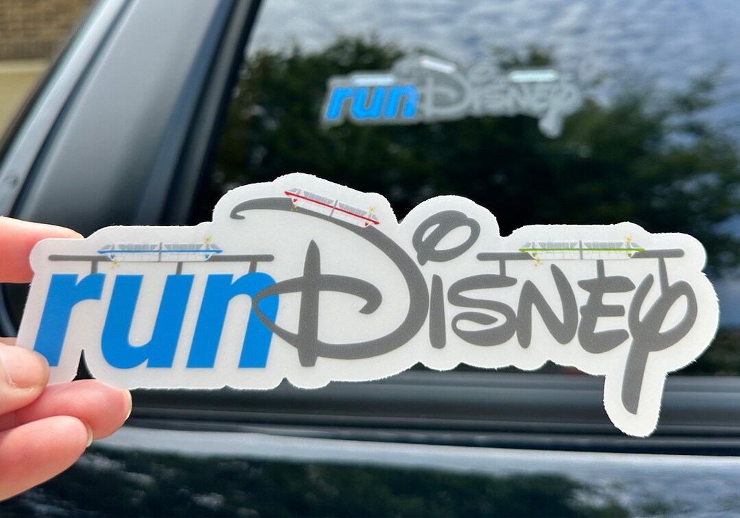 Run Disney Monorails Laptop Sticker | Rundisney Planner Sticker ...