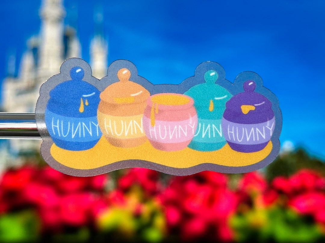 Hunny Pots Laptop Sticker | Winnie the Pooh Planner Sticker | Pooh ...