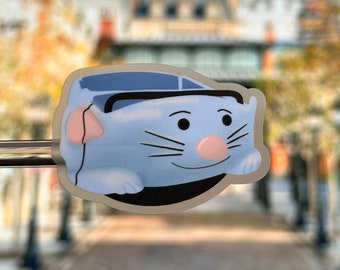 Remy From Ratatouille Holding a Spoon With Chef Hat Disney Sticker for ...