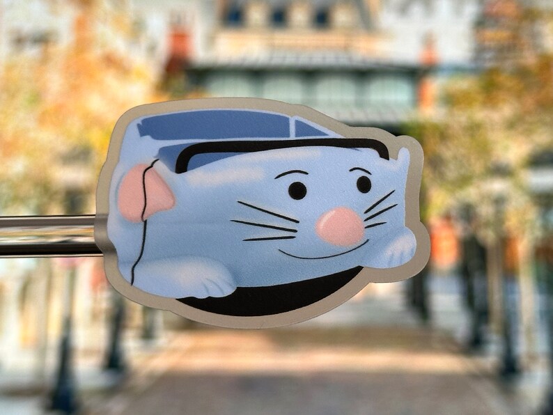 Ratatouille Remy Ride Car Sticker: Waterproof Vinyl Decal - Etsy