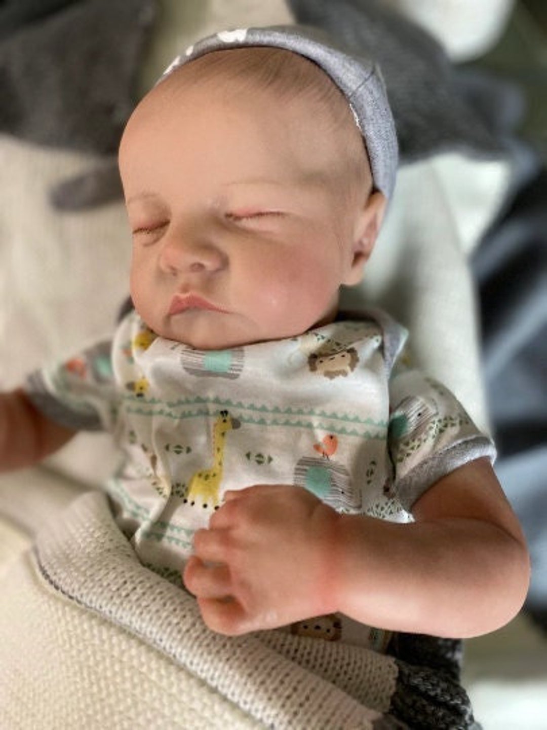 Reborn Baby Boy 19 in Realistic Reborn Doll Cloth Body - Etsy
